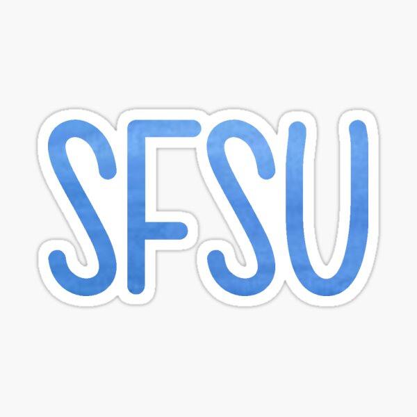Sfsu Stickers | Redbubble
