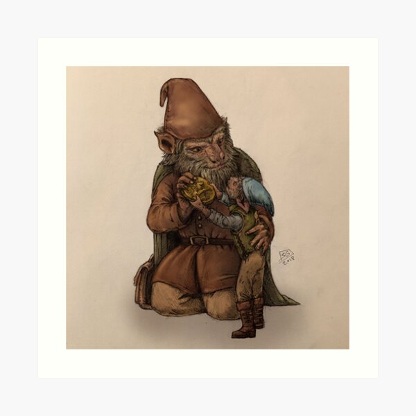 Gnome Child Art Prints | Redbubble