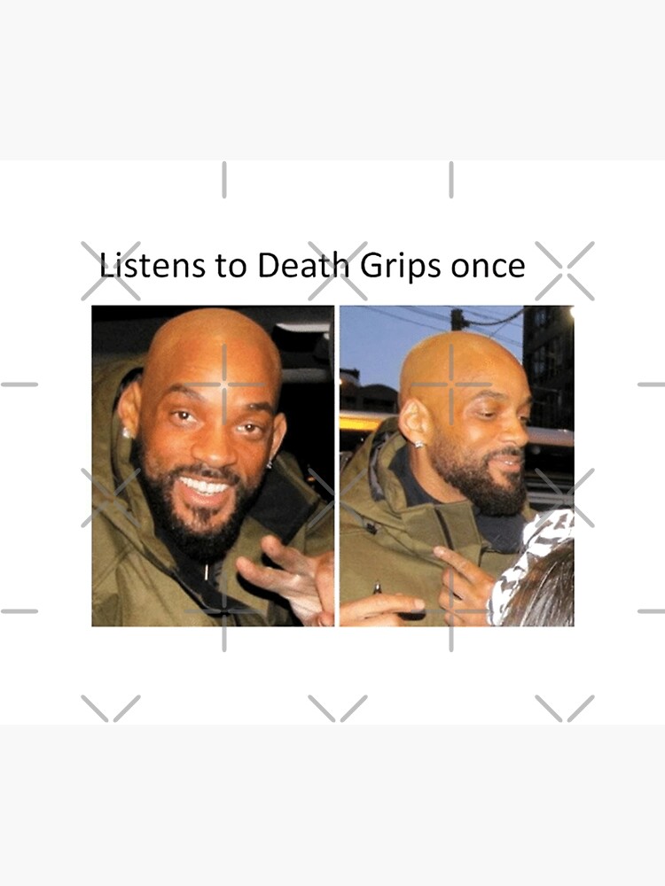 "DEATH GRIPS FUNNY MC RIDE MEME WILL SMITH" Poster by toonvank | Redbubble