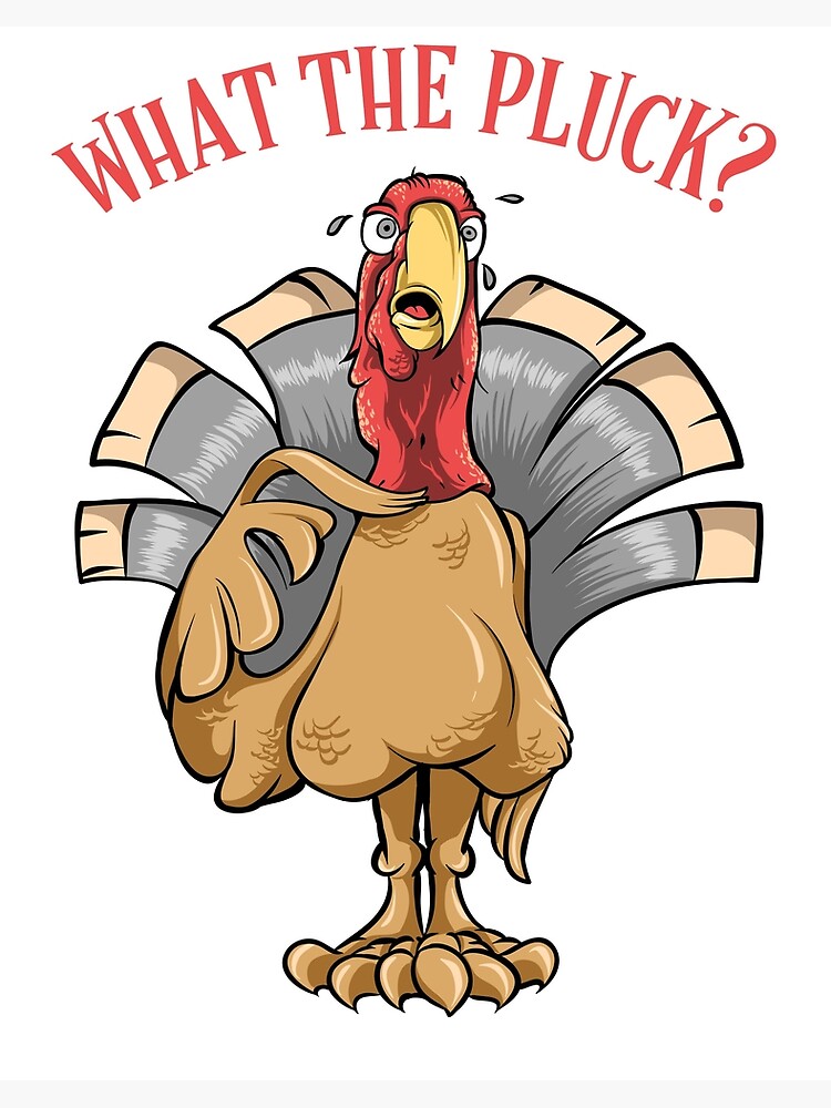 Plucked Turkey Clipart