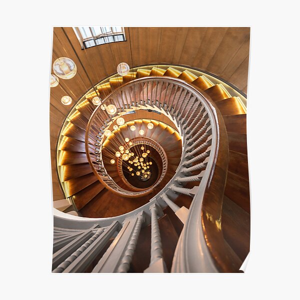 "Heals Staircase" Poster by chrisjdalton | Redbubble
