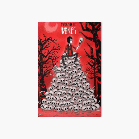 "Pyramid Of Bones" Art Board Print by DaniDrama | Redbubble