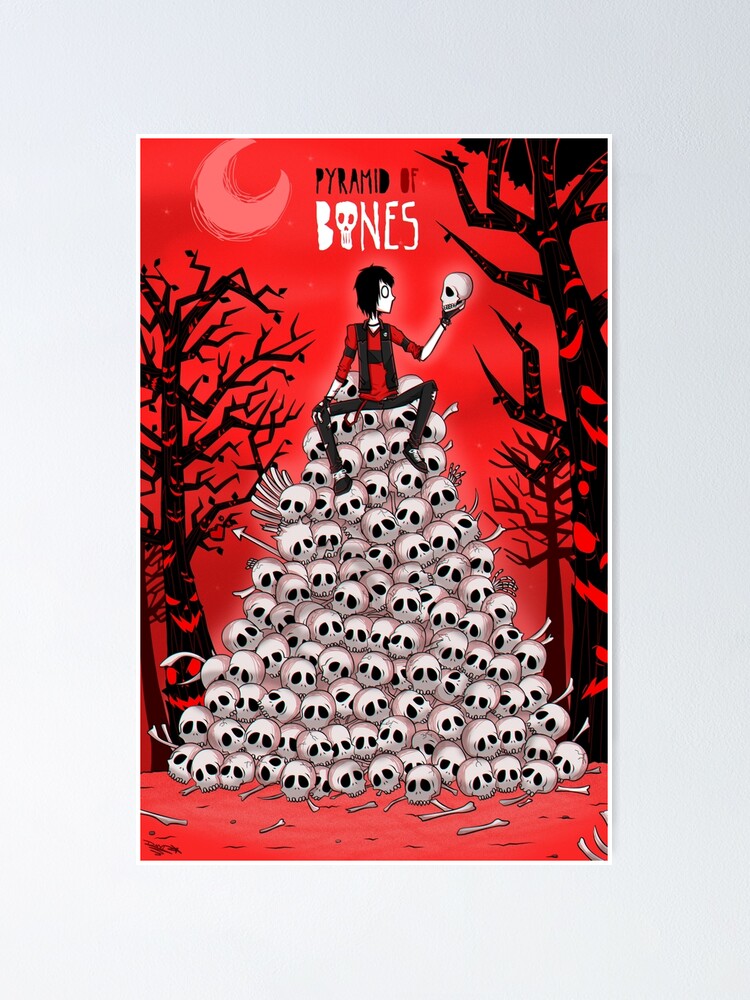 "Pyramid Of Bones" Poster by DaniDrama | Redbubble