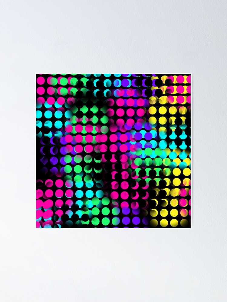 "Hypercolour Confetti" Poster by RC-aRtY | Redbubble