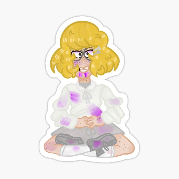 "cult azalea" Sticker for Sale by pastelmagiica | Redbubble
