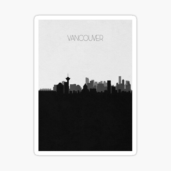 "Travel Posters | Destination: Vancouver" Sticker for Sale by ...