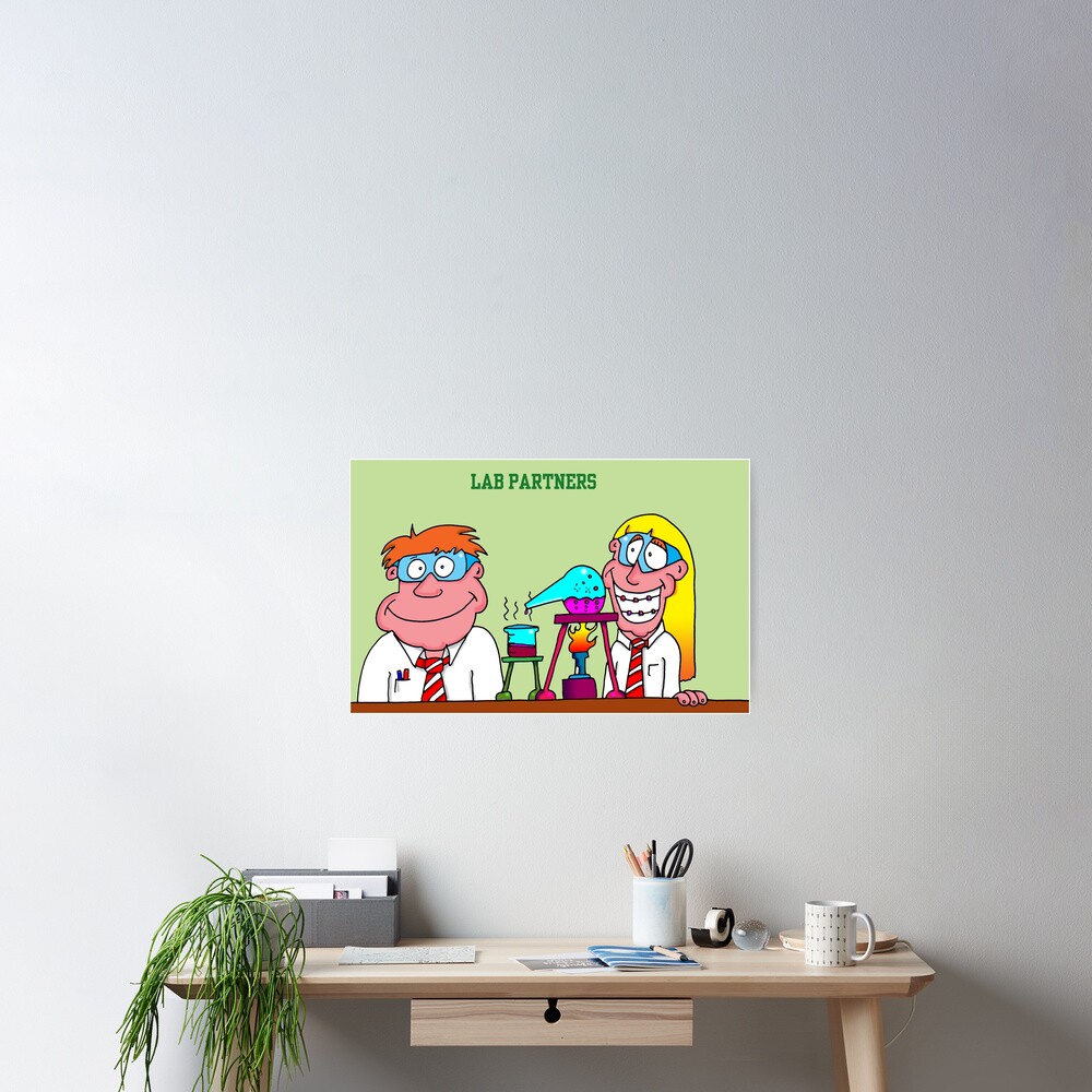 "Lab partners" Poster by JasonTrivettart | Redbubble
