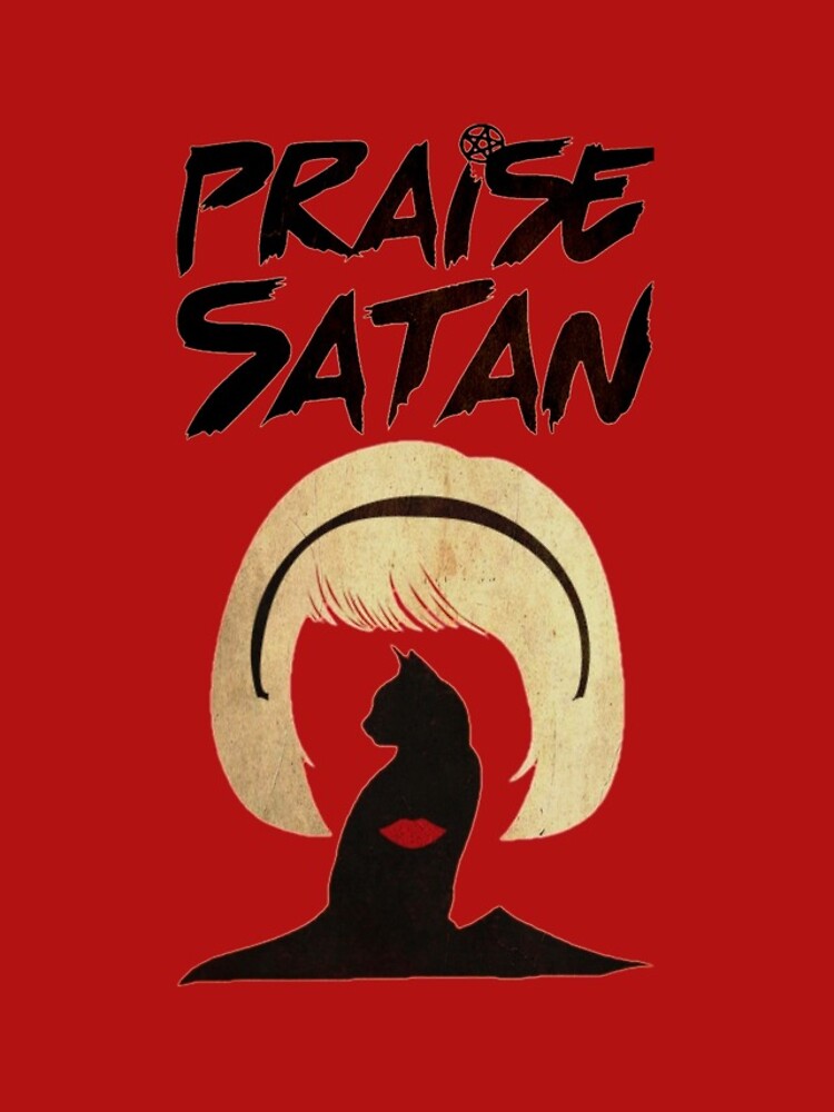 "Praise Satan Sabrina" iPhone Case for Sale by perrithespanner | Redbubble
