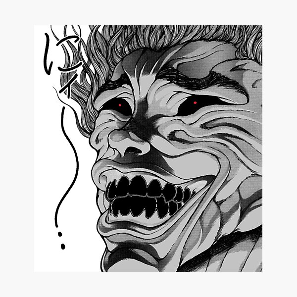 "Yujiro Hanma" Photographic Print by imuruk | Redbubble