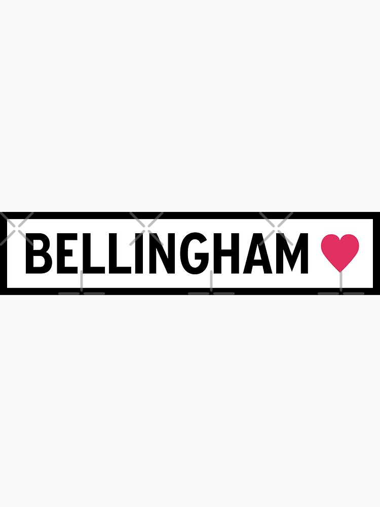"Bellingham" Sticker for Sale by homelove | Redbubble