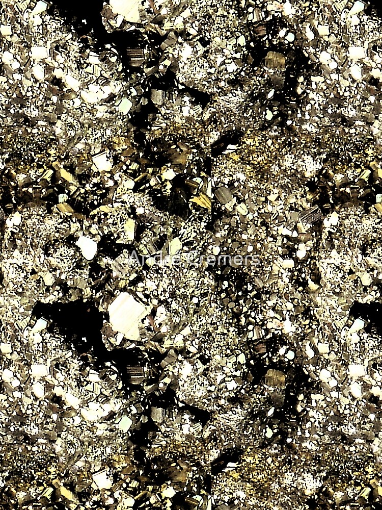 "GEMSTONE PATTERN "PYRITE"" Graphic T-Shirt for Sale by AndreCremers ...