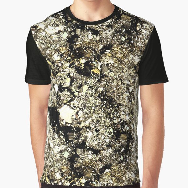 "GEMSTONE PATTERN "PYRITE"" Graphic T-Shirt for Sale by AndreCremers ...