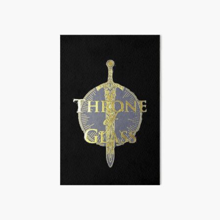 "Throne of Glass Goldryn" Art Board Print by Hallows03 | Redbubble