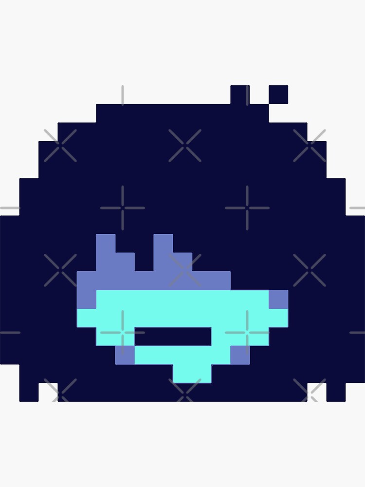 "Deltarune Kris Sprite Art" Sticker for Sale by OctaviousRex197 | Redbubble