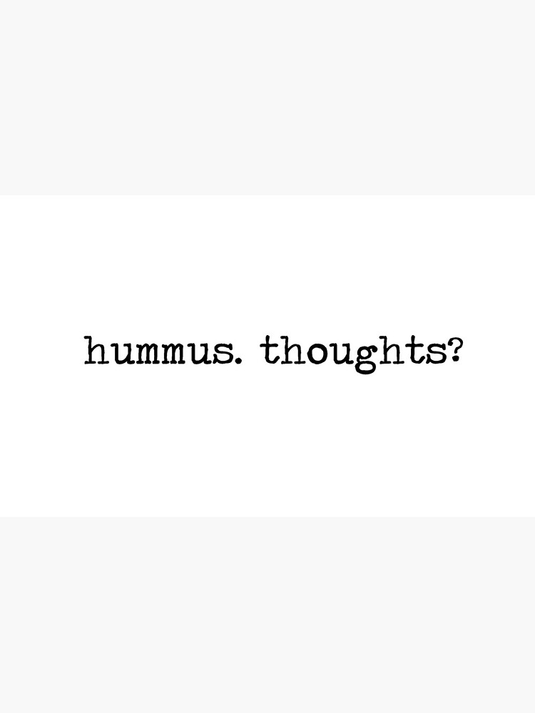 "Hummus. Thoughts? B99 Quote T-Shirt, stickers and more!" Coffee Mug ...