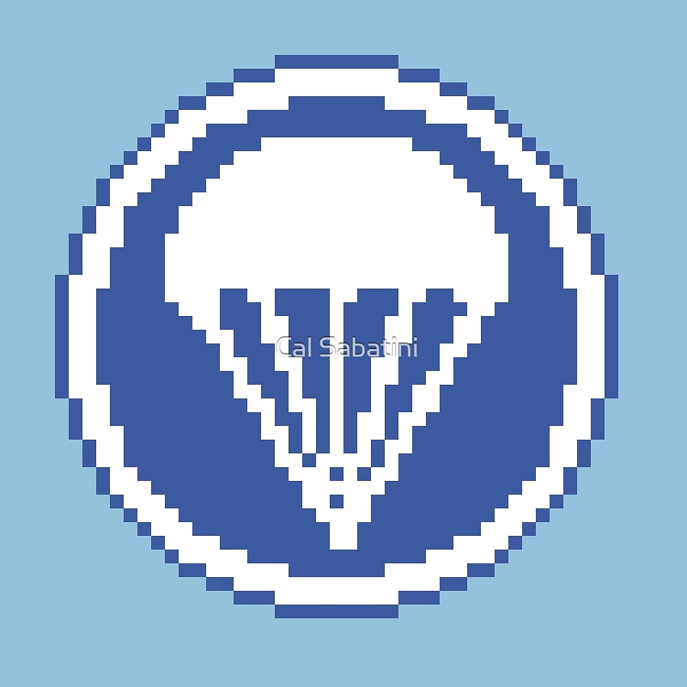 "World War II - Paratrooper Garrison Unit Pixel" by Cal Sabatini ...