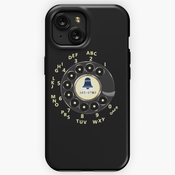 "Retro Rotary Dial" iPhone Case for Sale by GloopTrekker | Redbubble