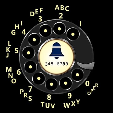 "Retro Rotary Dial" iPhone Case for Sale by GloopTrekker | Redbubble