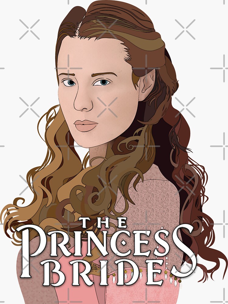 "The Princess Bride - Buttercup" Sticker by smolbutdedly | Redbubble