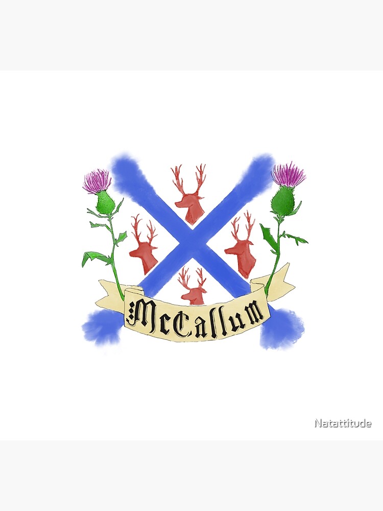 "McCallum Crest" Poster by Natattitude | Redbubble