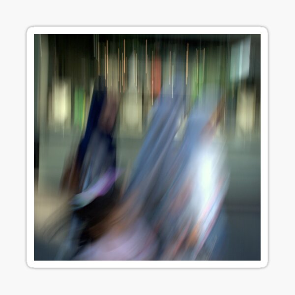 "Shoppers In The Mall" Sticker for Sale by fuzzi | Redbubble