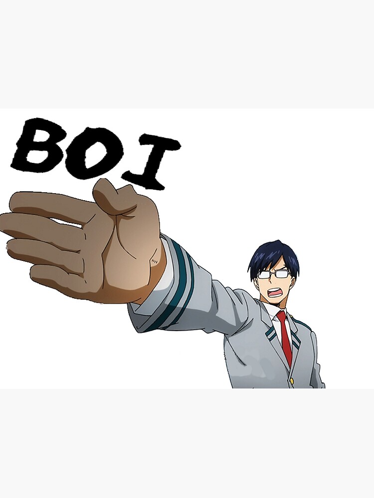 "Tenya Iida Boi" Canvas Print for Sale by MartianDesigns | Redbubble
