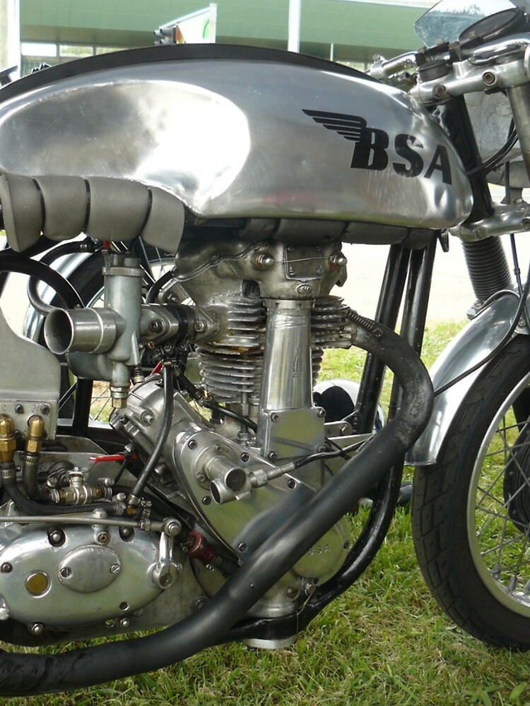 "BSA Classic Racer - BSA B32 350cc" iPhone Case for Sale by Robertc72 ...