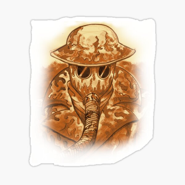 "Muddy" Sticker by markarts | Redbubble