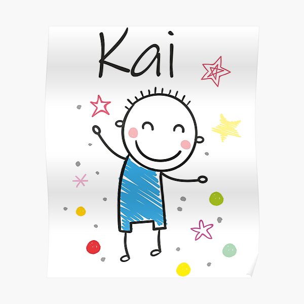 Name Kai Posters | Redbubble