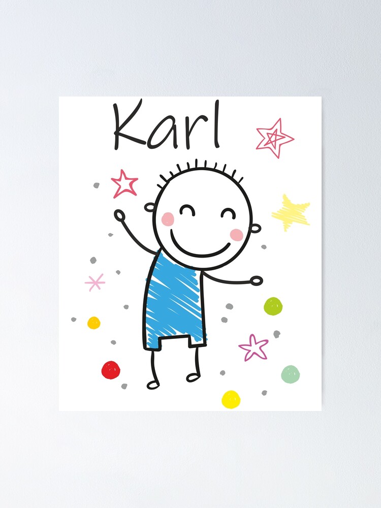 "Karl" Poster for Sale by oleo79 | Redbubble