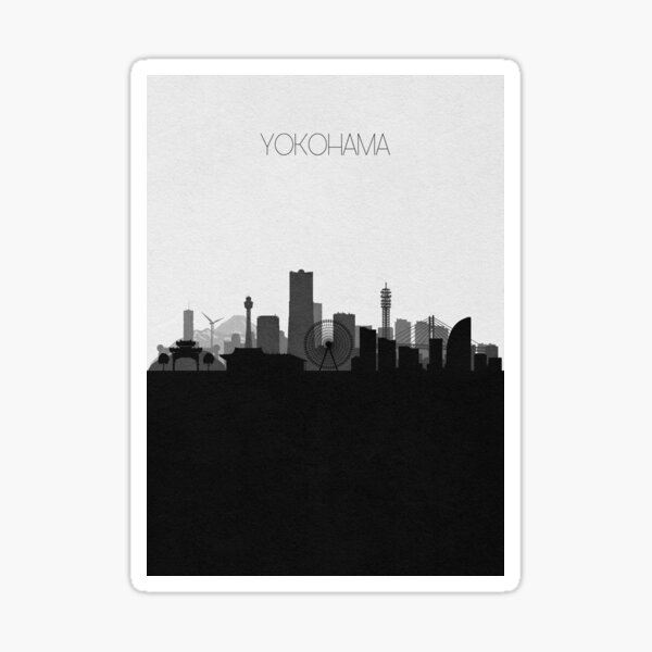 "Travel Posters | Destination: Yokohama" Sticker for Sale by geekmywall ...