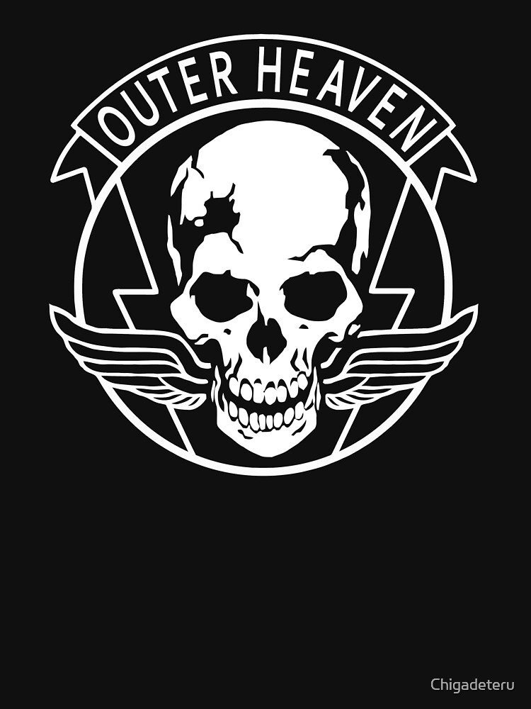 "OUTER HEAVEN" Essential T-Shirt for Sale by Chigadeteru | Redbubble