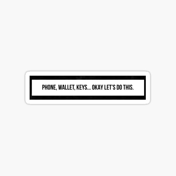Phone Wallet Keys Gifts & Merchandise | Redbubble
