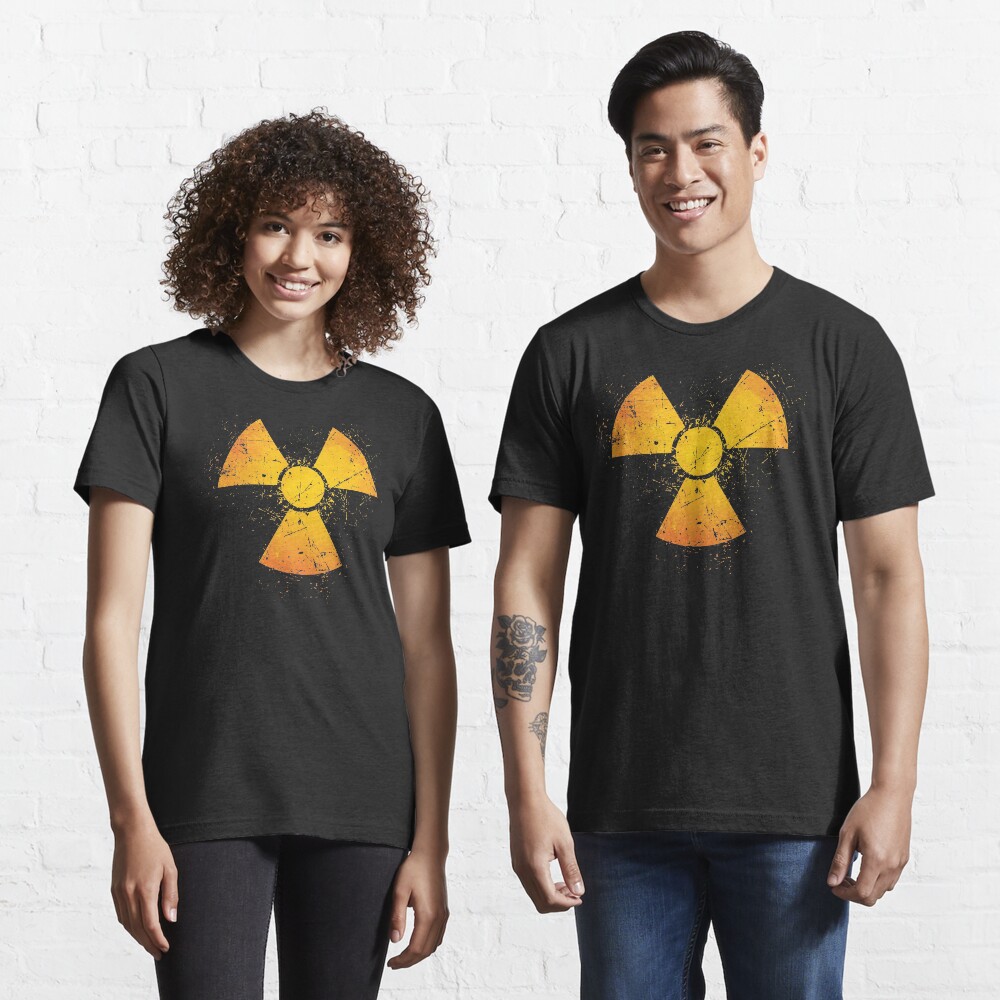 "Radioactive Atomic Nuclear Symbol" T-shirt for Sale by quark ...
