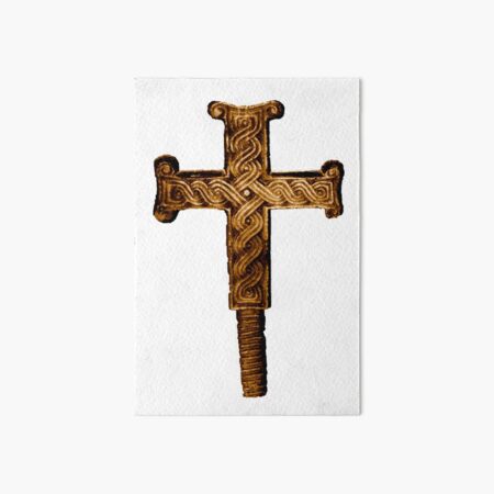 "Croatian Viseslav Crucifix " Art Board Print by dustydragicevic ...