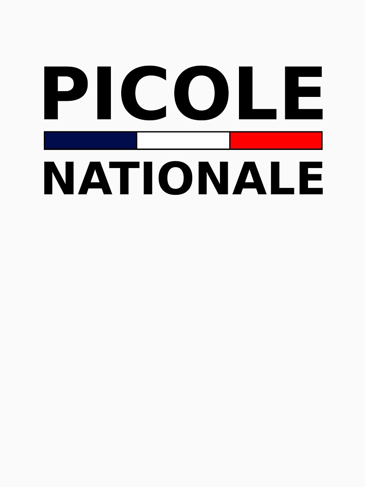 T-shirt « picole nationale », par milieb | Redbubble