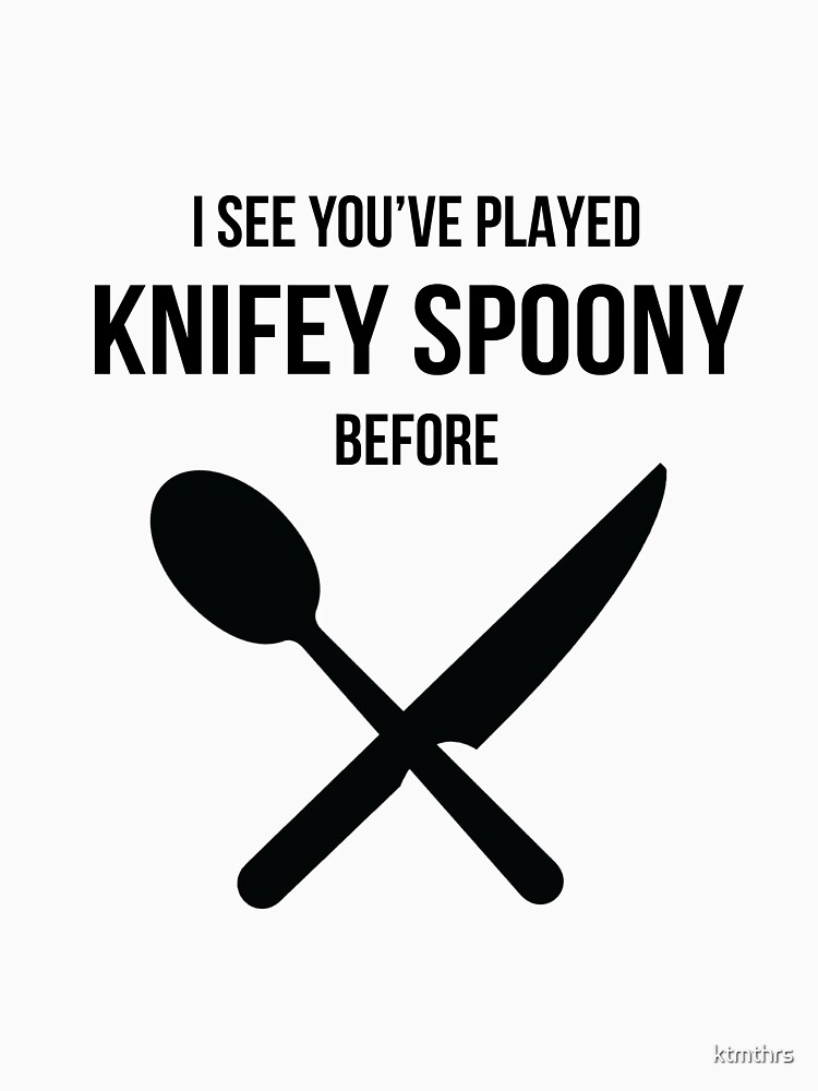 "Knifey Spoony" T-shirt for Sale by ktmthrs | Redbubble | simpsons t ...