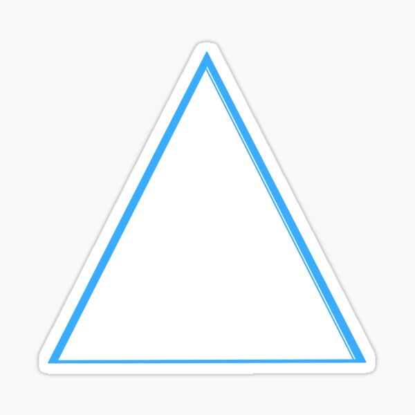 "Blue Greek Delta Symbol" Sticker for Sale by Olympus-Designs | Redbubble