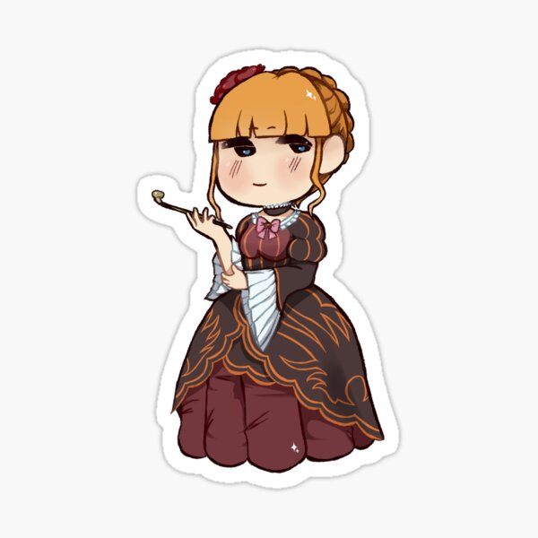 "Umineko no Naku Koro ni - Beatrice" Sticker for Sale by frostyskeleton ...