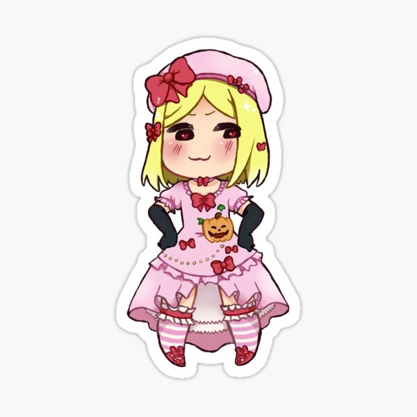 "Umineko no Naku Koro ni - Lambdadelta " Sticker by frostyskeleton ...