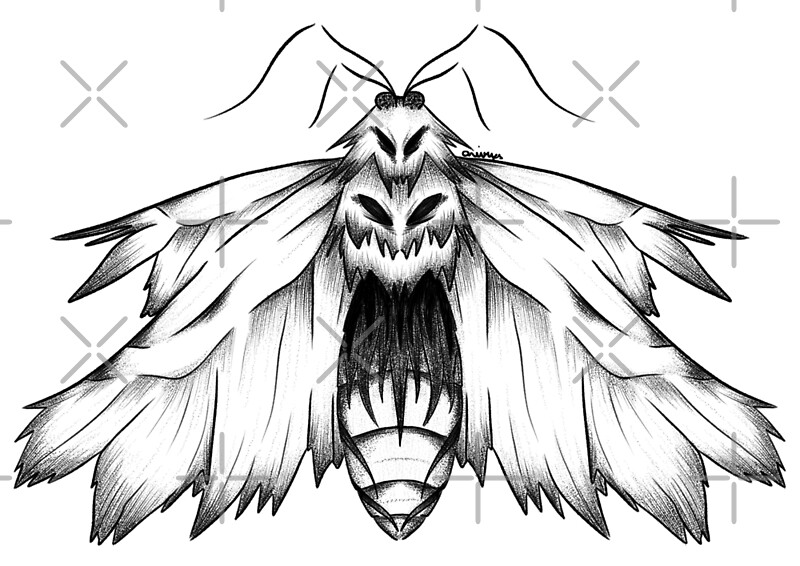 "Demonic butterfly" by LitchiArtWork | Redbubble