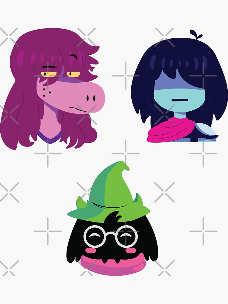 "Delta Rune Sticker Pack" Sticker for Sale by spacejul | Redbubble
