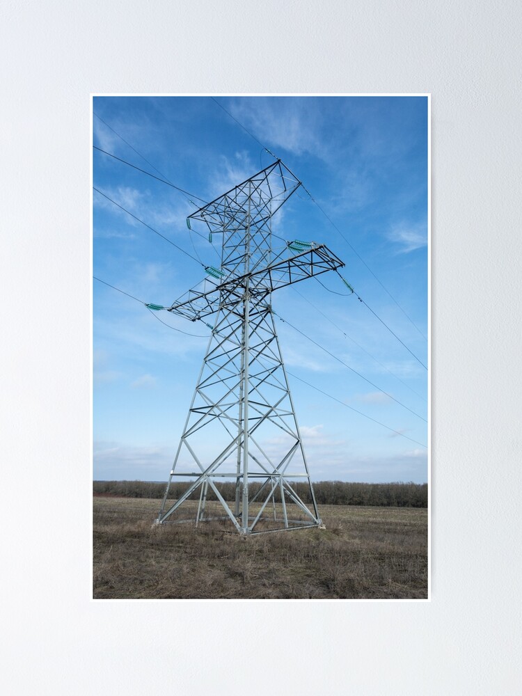 "Powerline" Poster for Sale by NBazilenco | Redbubble