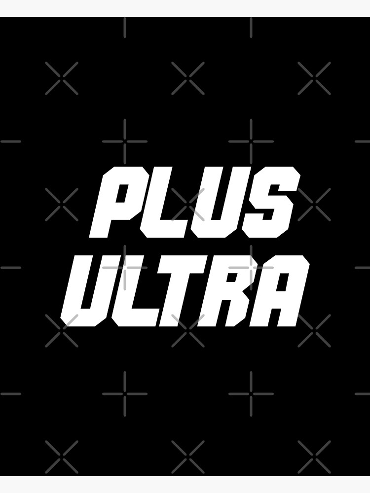 "Plus Ultra" Sticker for Sale by Kyuubi713 | Redbubble