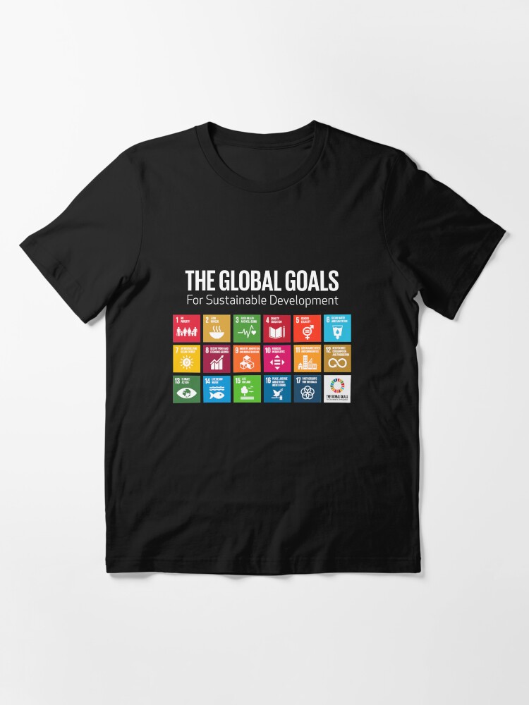 "The Global Goals 17 Global Goals Icons Grid" Essential T-Shirt for ...