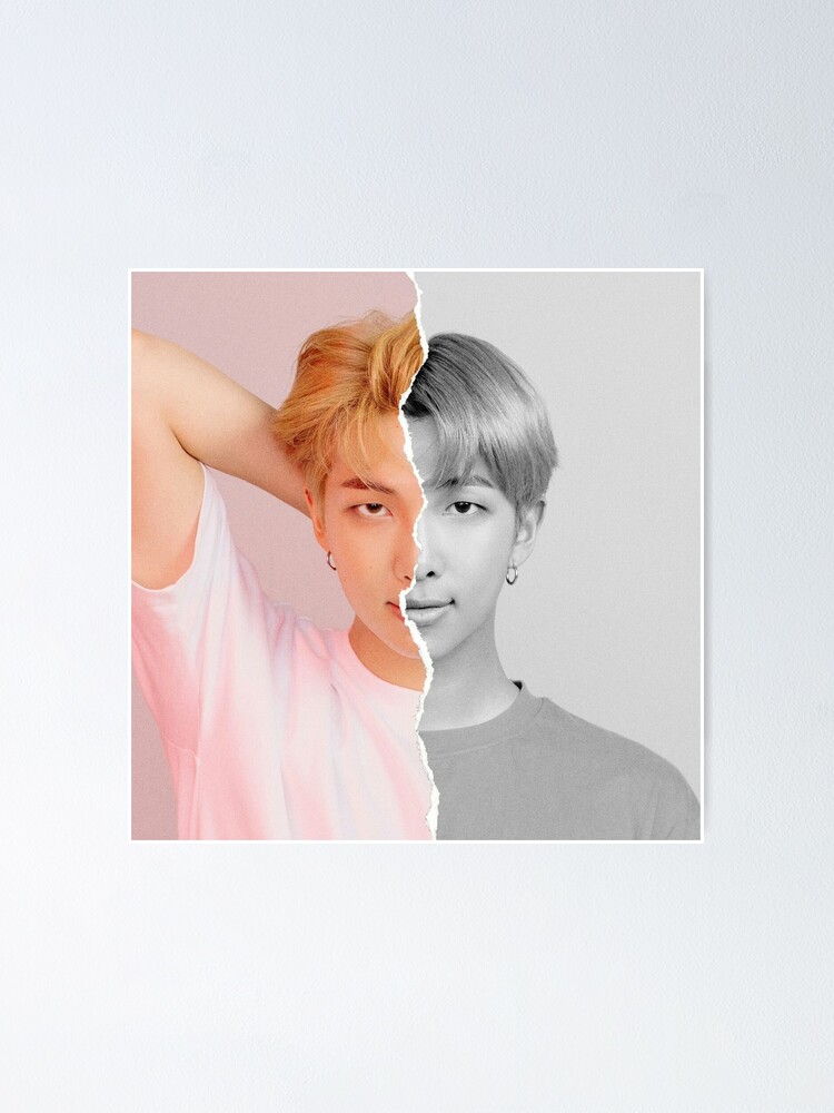 "BTS rap-monster" Poster by kpoplovers | Redbubble