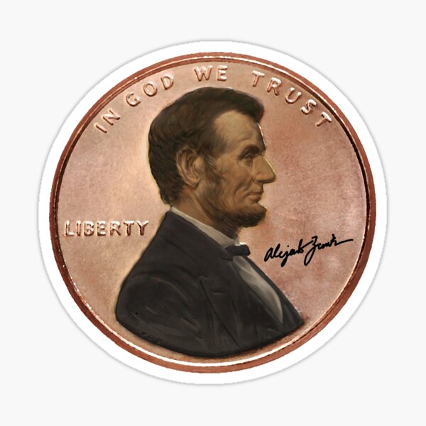 "Penny " Sticker for Sale by AlejandroZarate | Redbubble