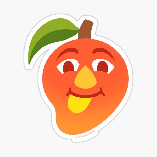 "Mango Guy" Sticker for Sale by Zinkybeta | Redbubble