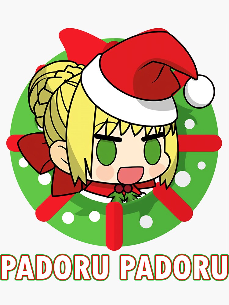"PADORU PADORU" Sticker by Shiromaru | Redbubble