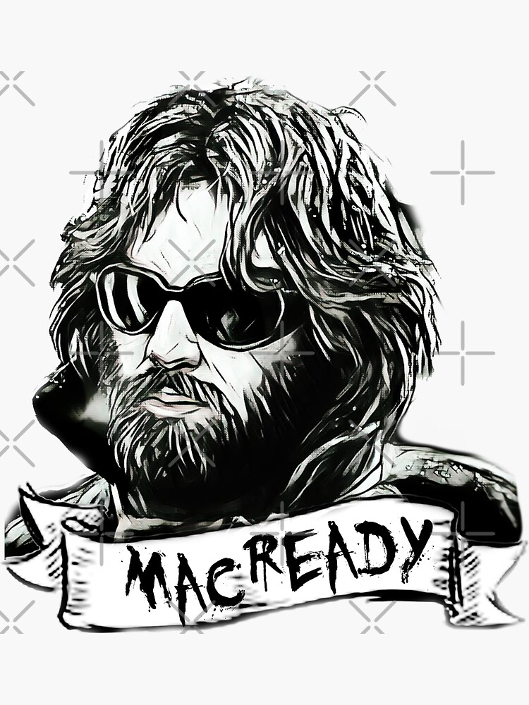 "MacReady" Sticker for Sale by JTK667 | Redbubble